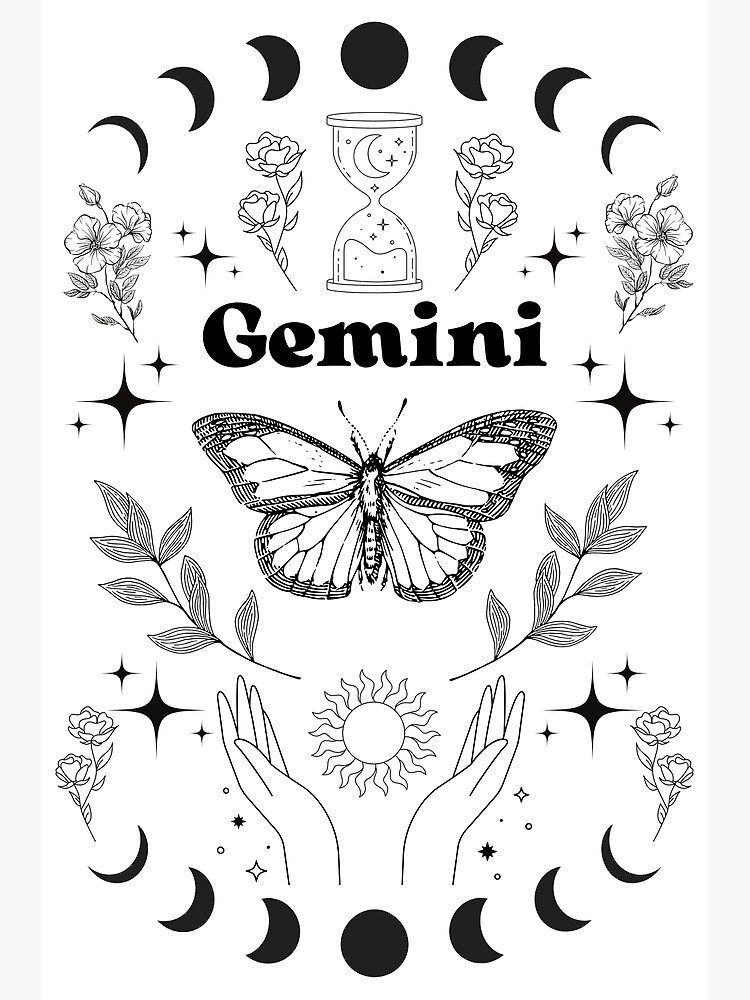"Gemini aesthetic space design" Poster for Sale by Holly-berry-art ...