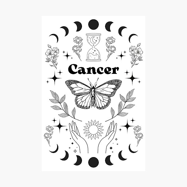 "Cancer aesthetic space design" Photographic Print for Sale by Holly ...