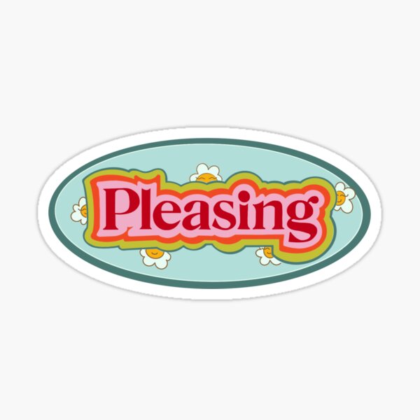 "Harry Styles Pleasing Logo Design" Sticker for Sale by frankiekay ...