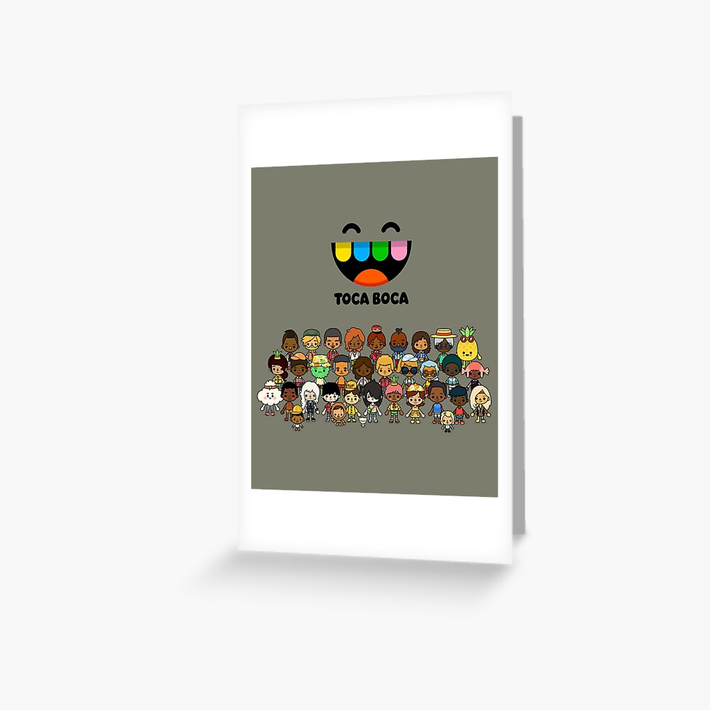 "Toca Boca For Kids" Greeting Card for Sale by BaBaAli1 | Redbubble
