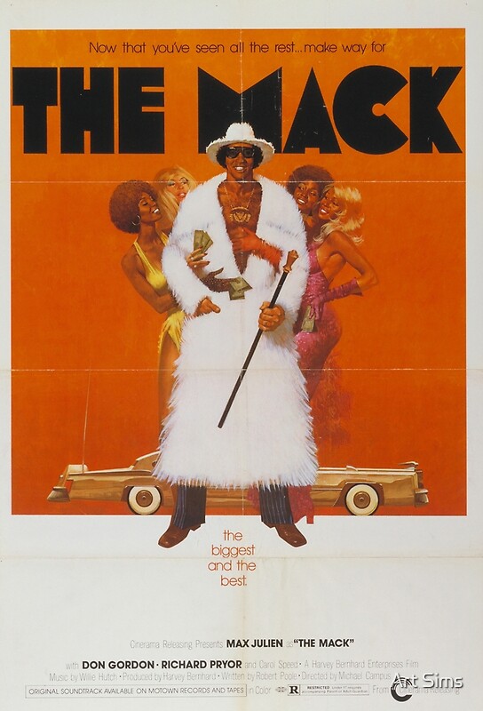 "THE MACK MOVIE POSTER" by Art Sims | Redbubble