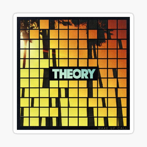"Theory Logo" Sticker by MichaelWillM | Redbubble