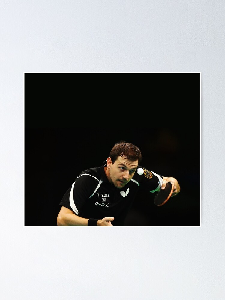 "Timo Boll 1#250522" Poster for Sale by SummerAlina | Redbubble