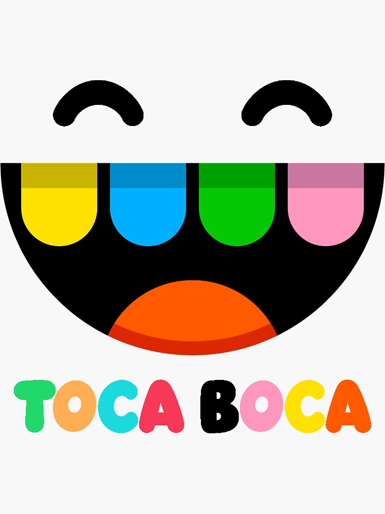 "Toca Boca For Kids" Sticker by BaBaAli1 | Redbubble