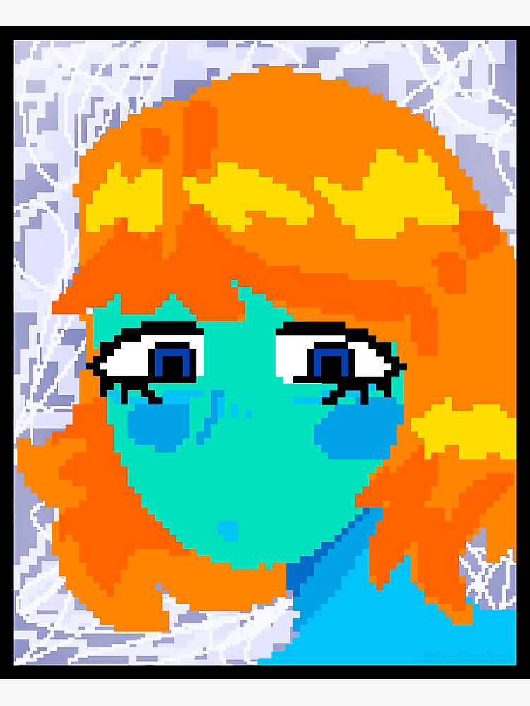 "Pixel alien" Sticker for Sale by CreationzFreak | Redbubble