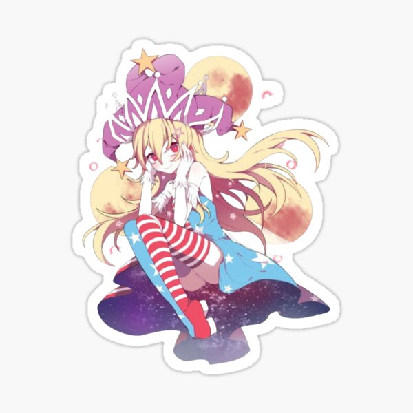 "Clownpiece" Sticker by ModernPrinting | Redbubble