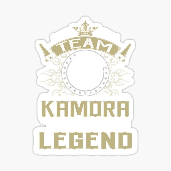 Pegatina «Camiseta con el nombre de Kamora - Camiseta con el artículo ...