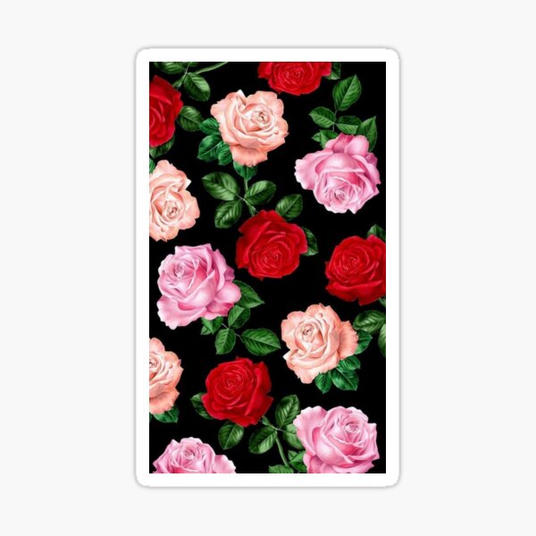 "Roses" Sticker for Sale by RenatoGuzman | Redbubble