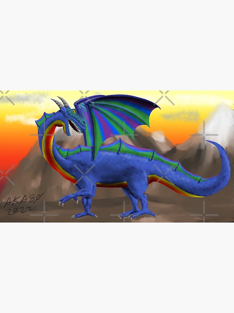 "The Almighty Dragon by Adam 80" Poster for Sale by adkead80 | Redbubble