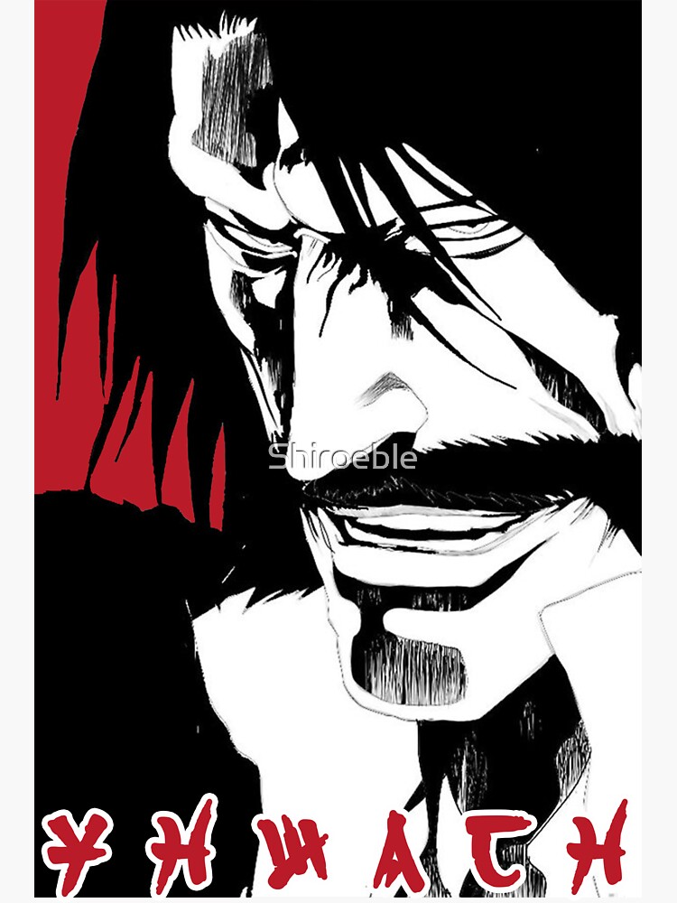 "Bleach Yhwach Illustration" Sticker for Sale by Shiroeble | Redbubble