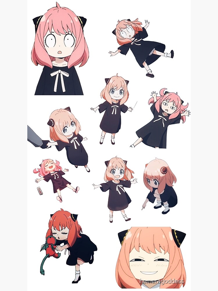 "Anya Forger" Art Print for Sale by hemeragoddess | Redbubble