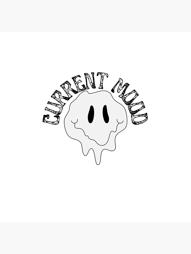 "Current Mood smiley face melting" Art Print for Sale by BLASTN7 ...