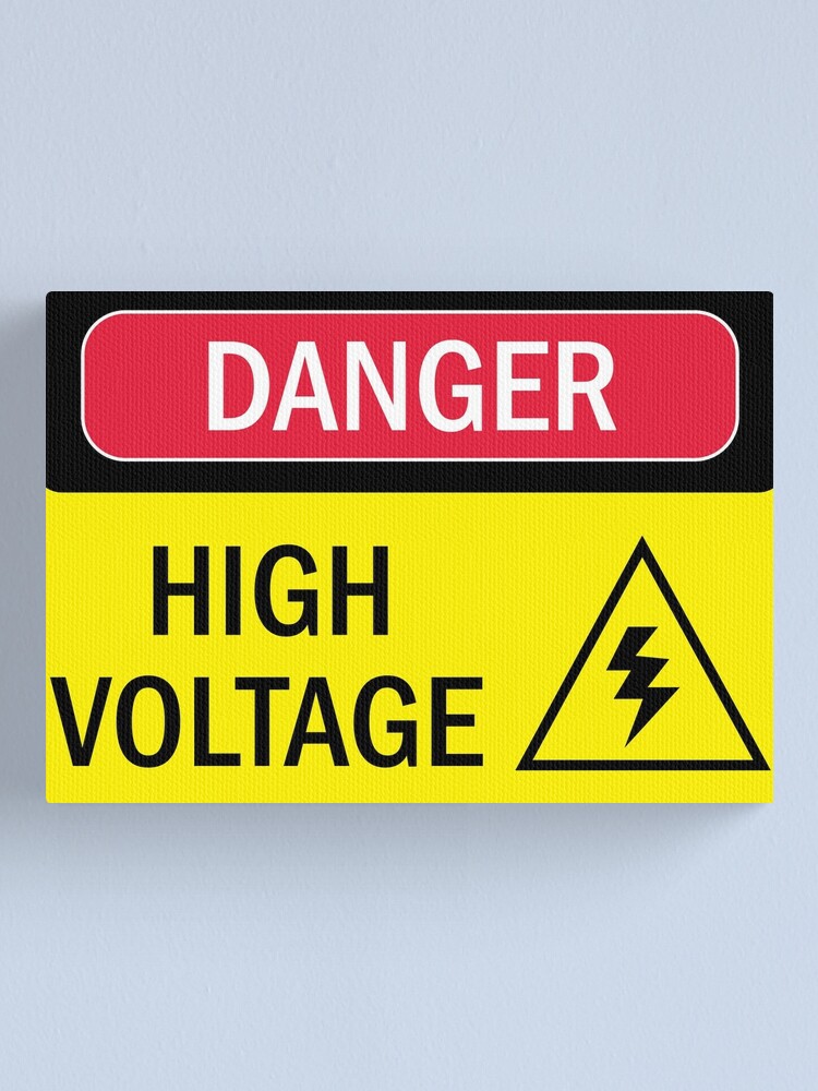 "Electrical Danger High Voltage warning sign symbols IBEW Stickers for ...