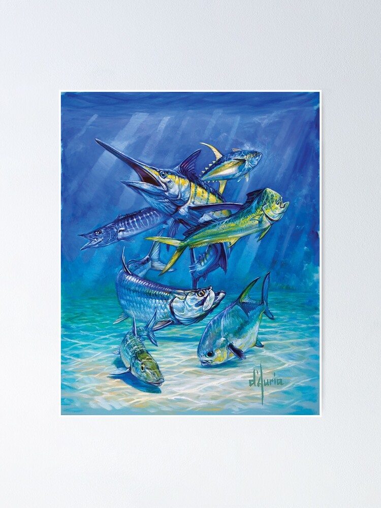 "Inshore - Offshore" Poster for Sale by tdauria | Redbubble