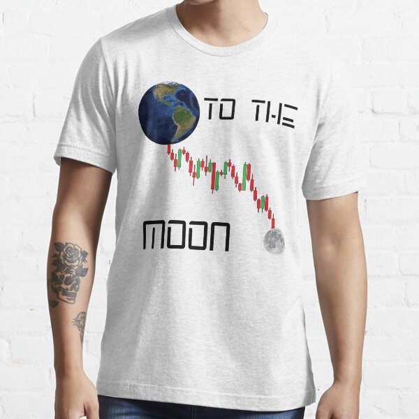 "To The Moon | White Space Meme Editions" T-shirt by koko-boy | Redbubble