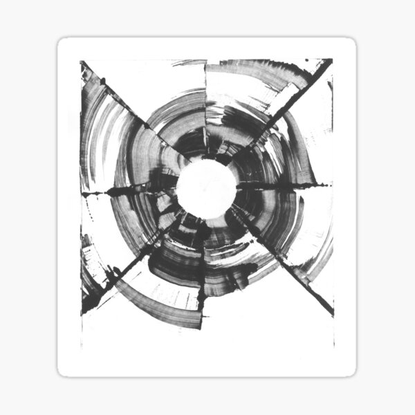 "SPIN" Sticker for Sale by juliawaters | Redbubble