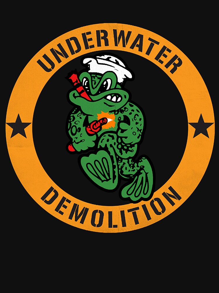 "Fifties Frogman" T-shirt for Sale by Kathenna246 | Redbubble | navy ...