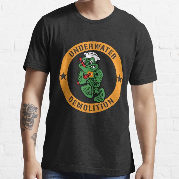 "Fifties Frogman" T-shirt for Sale by Kathenna246 | Redbubble | navy ...