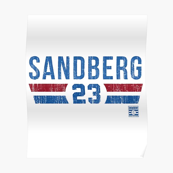 "Ryne Sandberg Font" Poster for Sale by richardreesep | Redbubble