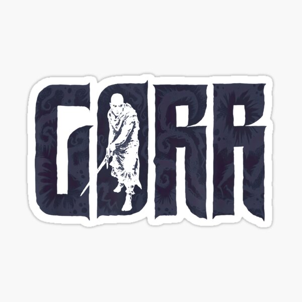 "Gorr Text Logo" Sticker for Sale by SheriGreen | Redbubble
