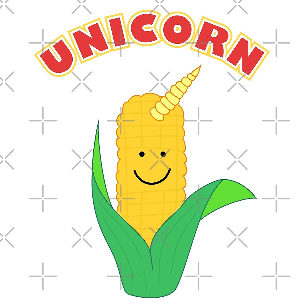"Cute Corn Unicorn" by mrhighsky | Redbubble