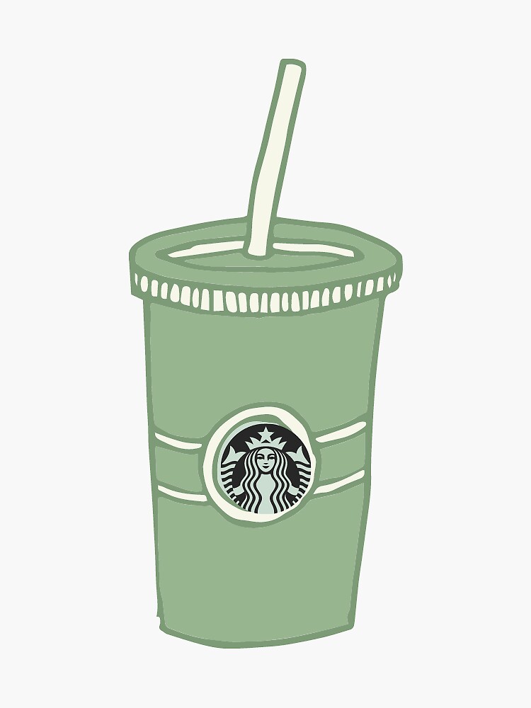 "Starbucks Sticker" Sticker by Elsie-Styles | Redbubble