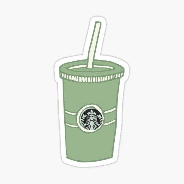 "Starbucks Sticker" Sticker by Elsie-Styles | Redbubble
