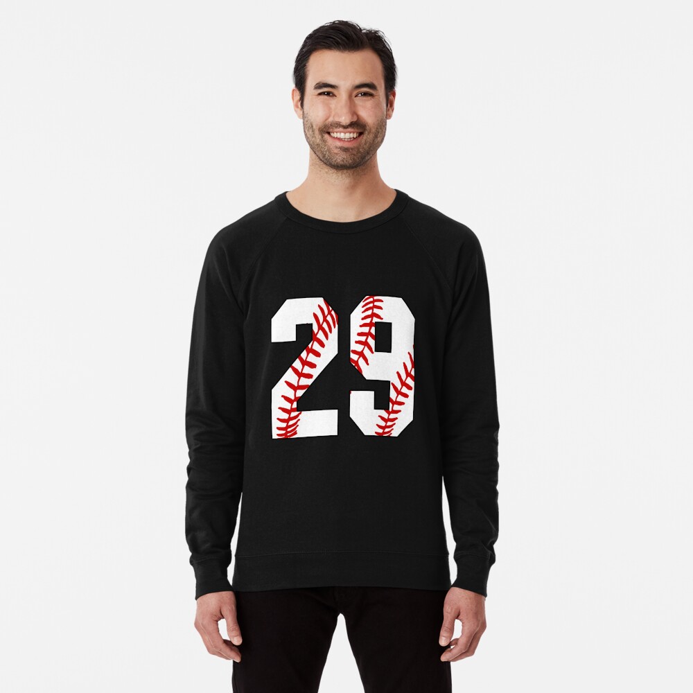 "Number Twenty-Nine 29 Baseball Jersey Number 29 Ball Laces Sticker ...