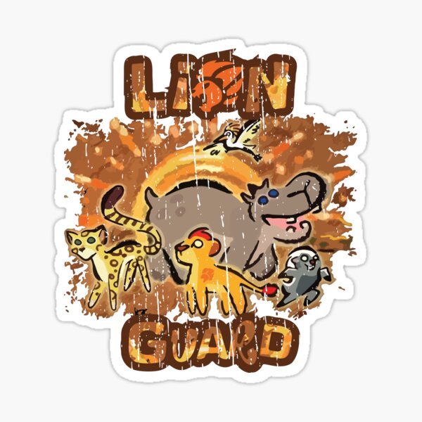 "Lion Guard" Sticker for Sale by Jameswiliams | Redbubble