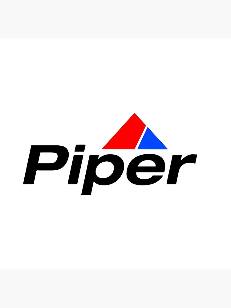 "PIPER AIRCRAFT-LOGO" Poster for Sale by PatriciMass501 | Redbubble
