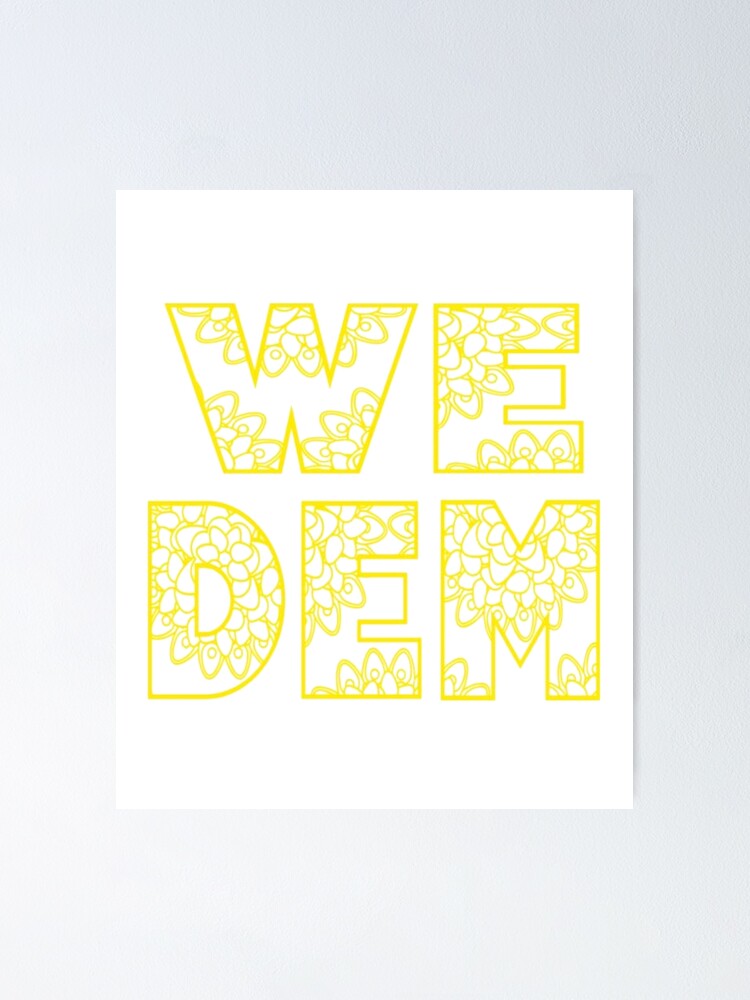 "Cincinnati Bengals we dem Super Bowl" Poster for Sale by ...