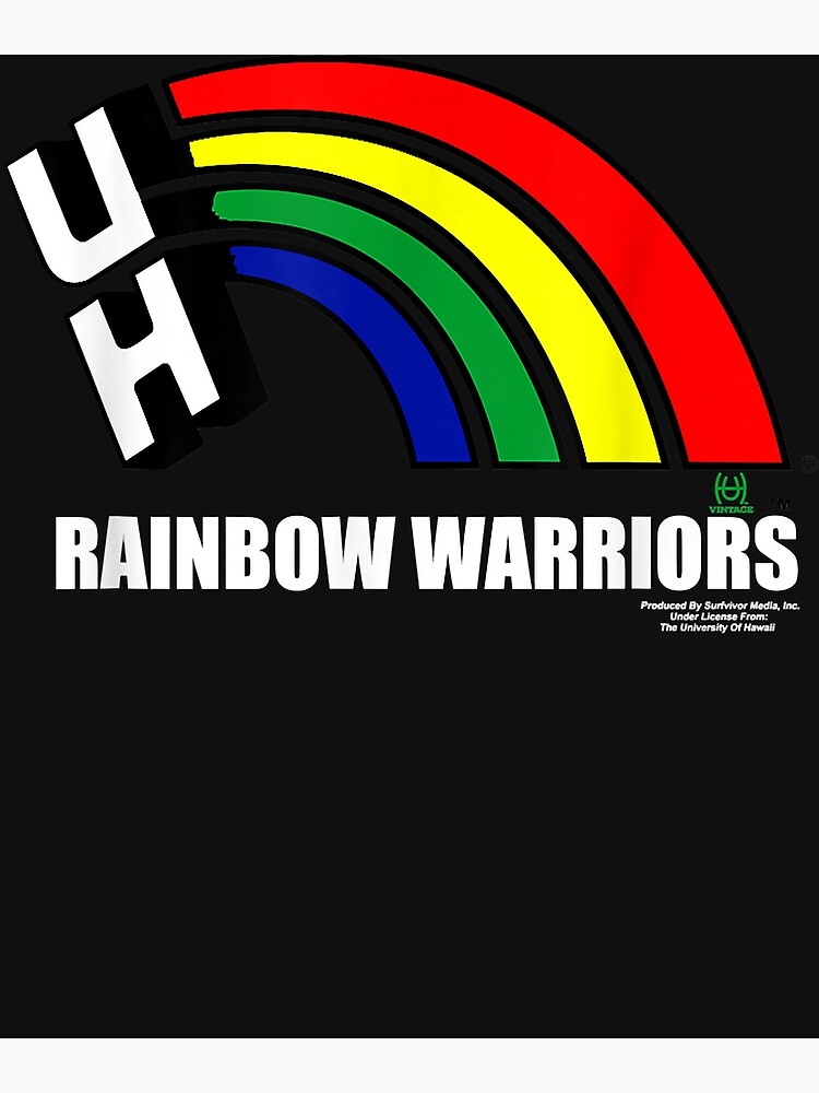 Rainbow Warriors Logo Rainbow Warrior Greeting Card By Walker Fee