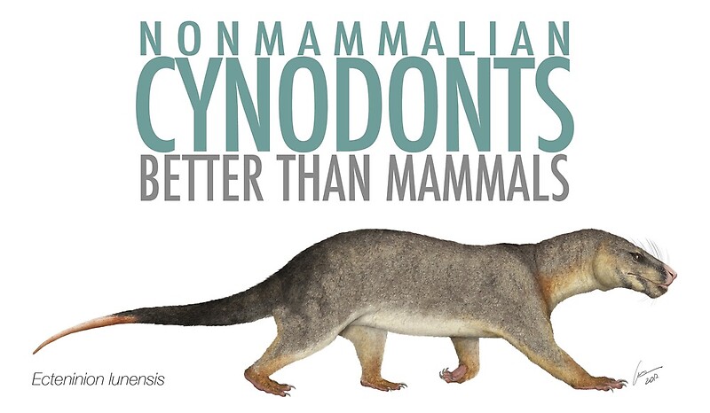 "Cynodonts are better than mammals" by SerpenIllus | Redbubble