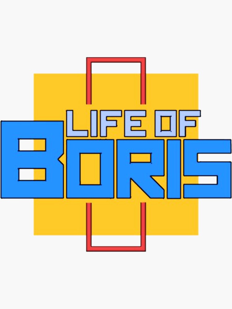 "UNIQUE - Life of Boris Unique Logo" Sticker for Sale by TremblayVishal ...