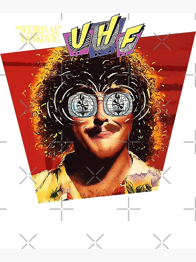 Uhf-an Original Vintage Movie Poster For Weird Al, 51% OFF