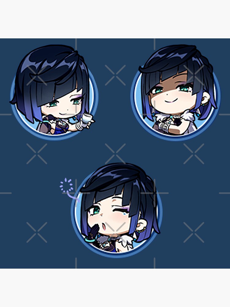 "Chibi Yelan - Genshin Impact" Poster for Sale by persephonexx | Redbubble