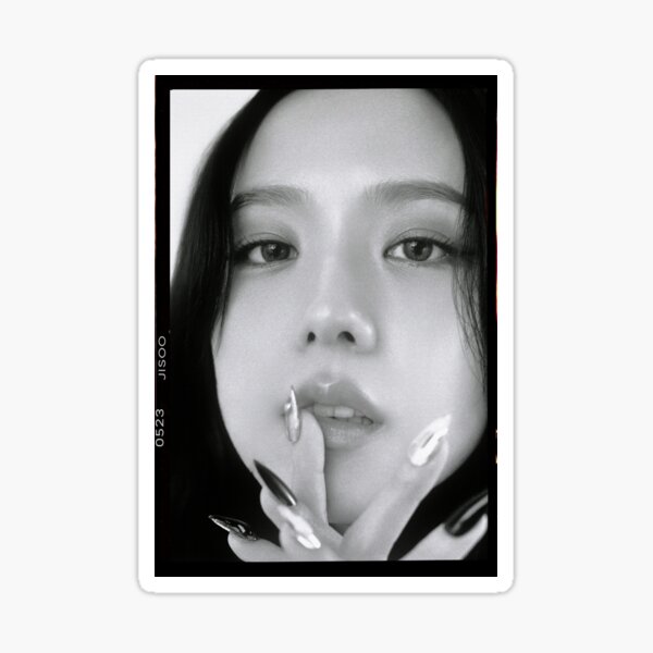 "Retro JISOO BP Poster 1 " Sticker for Sale by euphoriclove | Redbubble