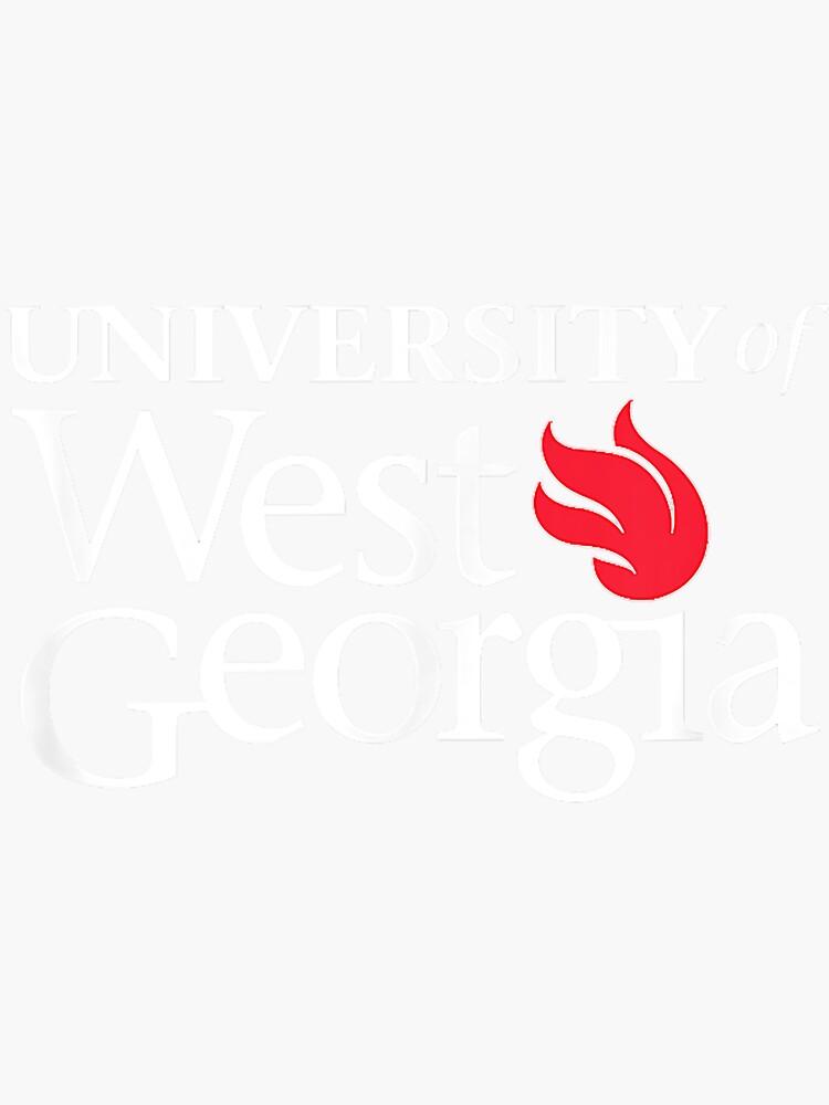 "University of west georgia uwg wolves stack logo" Sticker for Sale by ...