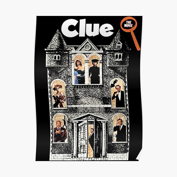 "CLUEDO MERCH" Poster for Sale by nartahooku | Redbubble