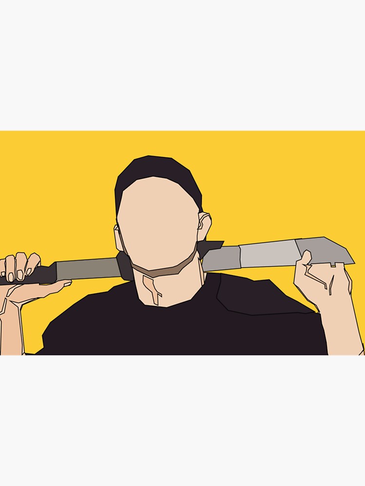 "eminem " Sticker for Sale by BrookCarney | Redbubble