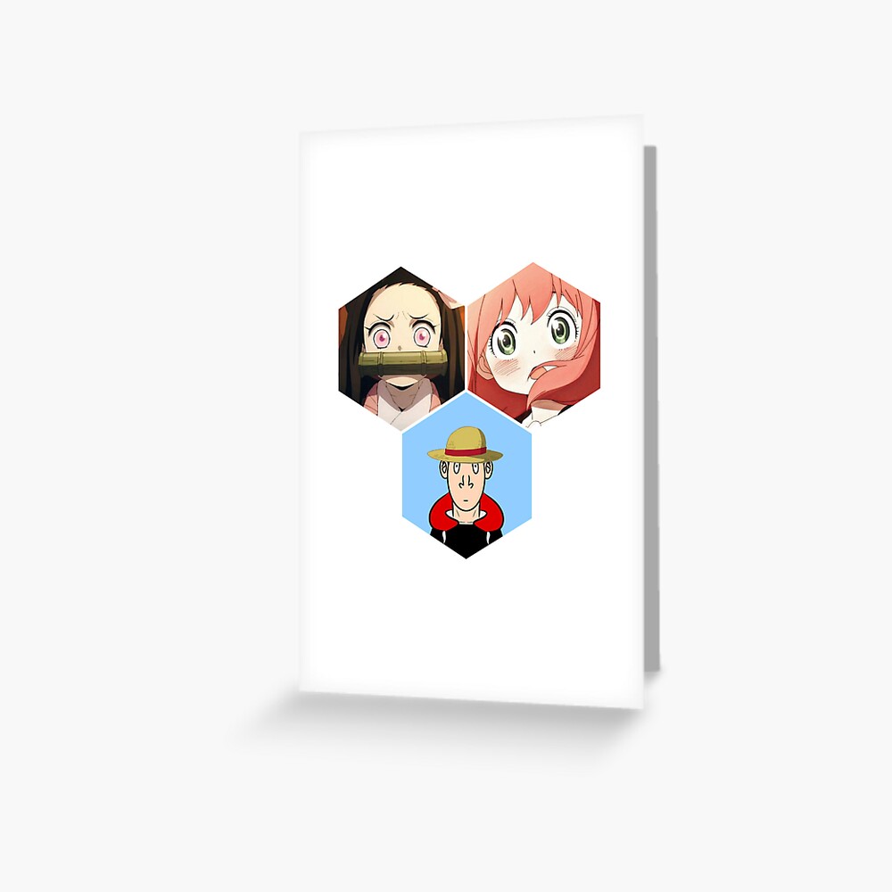 "Nezuko and anya spy x family" Greeting Card for Sale by Crownshpo ...