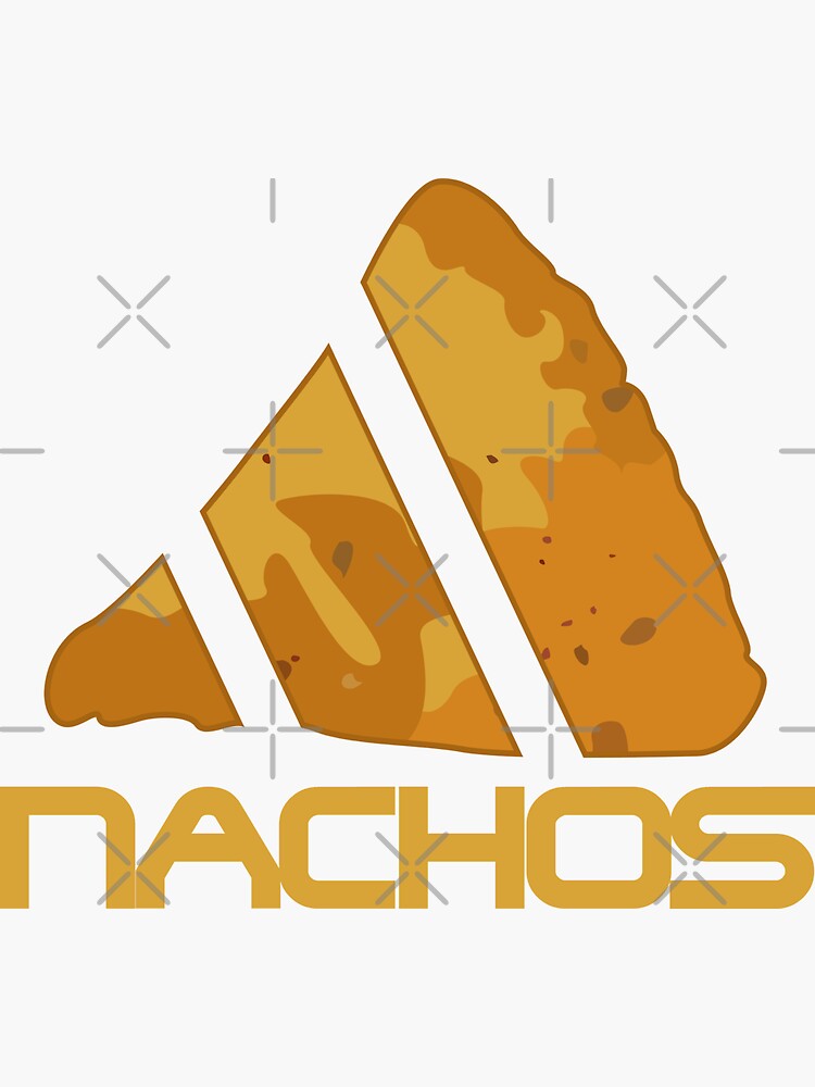 "My nachos drawing" Sticker for Sale by Blondiabshop | Redbubble