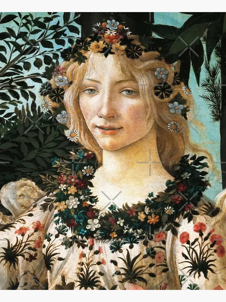 "Spring by Sandro Botticelli (detail)" Poster for Sale by KKstore ...