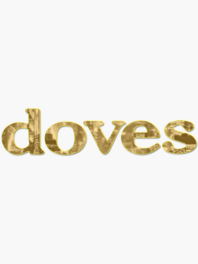 "DOVES BAND" Sticker for Sale by afilweik | Redbubble