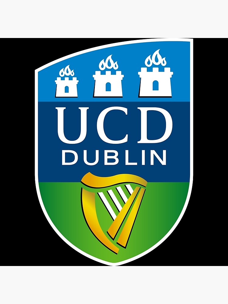 "UCD - LOGO" Poster for Sale by StefanRowe44 | Redbubble