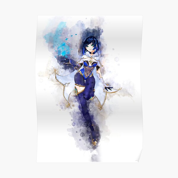 "Genshin Impact - Yelan (Watercolor)" Poster for Sale by Stylizing4You ...