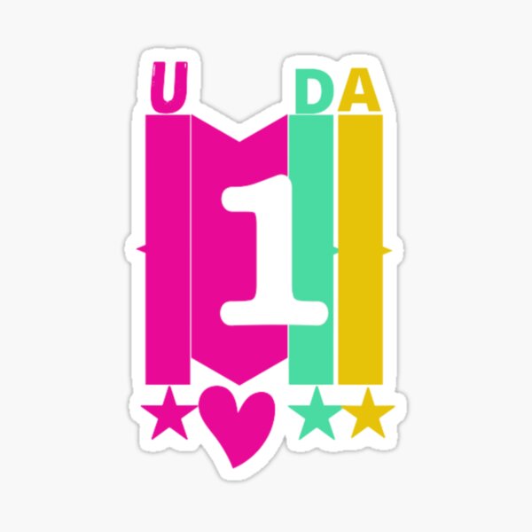 "U Da One " Sticker for Sale by Arcade-Tshirts | Redbubble