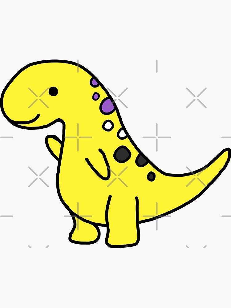 "subtle non binary pride dinosaur" Sticker for Sale by sydneymmd ...