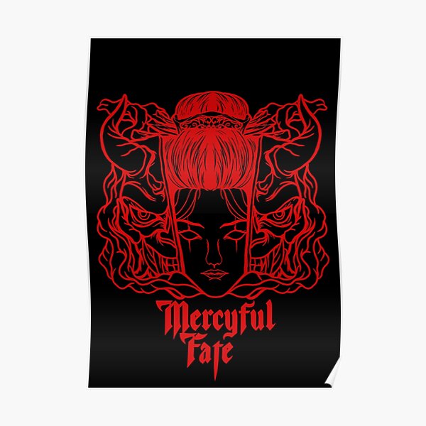 "mercyful fate band" Poster for Sale by Rekijo | Redbubble