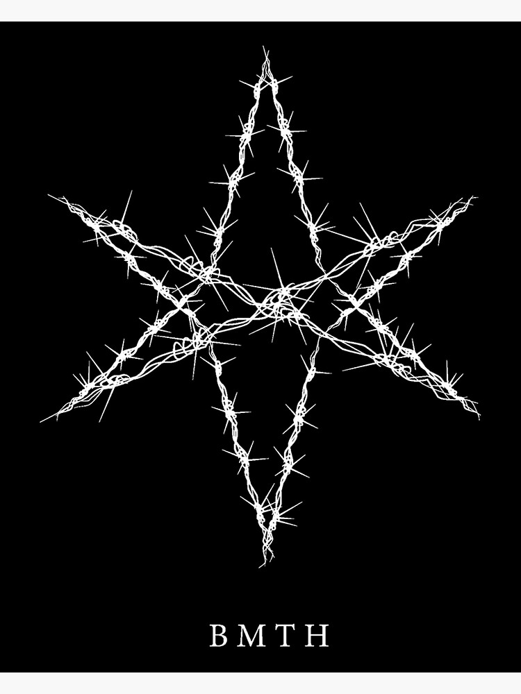 "Logo Star BMTH" Poster for Sale by carlromero | Redbubble